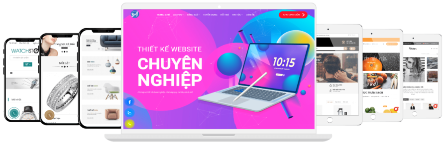 Dịch Vụ Thiết Kế Website Chuyên Nghiệp Uy Tín Tại Marketing Buff