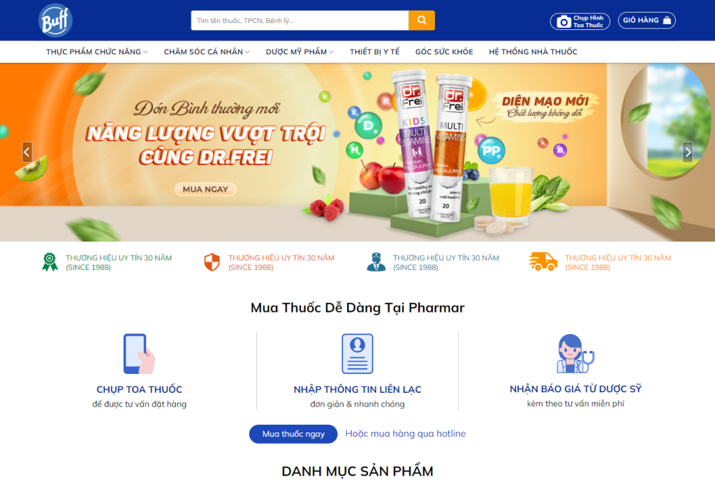 Dịch Vụ Thiết Kế Website Chuyên Nghiệp Uy Tín Tại Marketing Buff